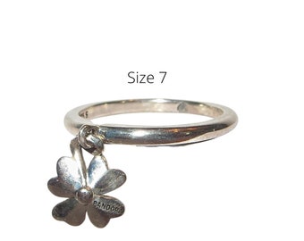 Pandora Clover Ring - Etsy
