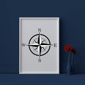 Compass SVG Compass Cut Files - Etsy Canada