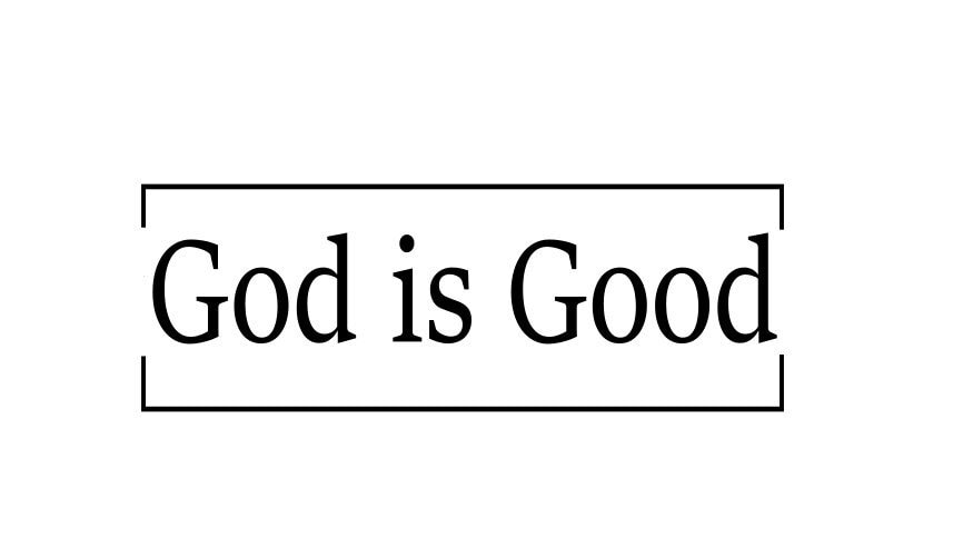 God is Good SVG - Cut Files - Etsy