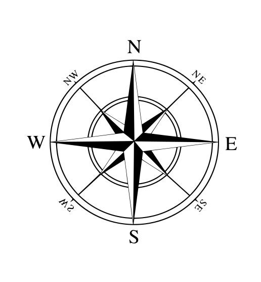 Compass SVG- Compass Cut Files - Etsy