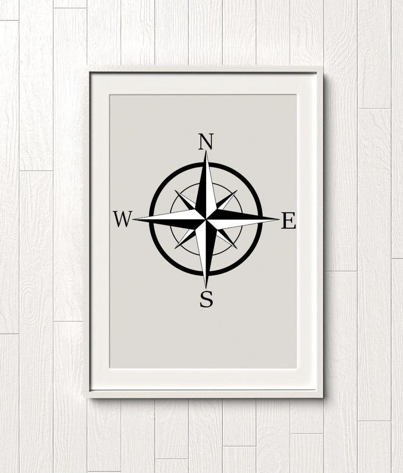 Compass SVG Compass Cut Files - Etsy Canada