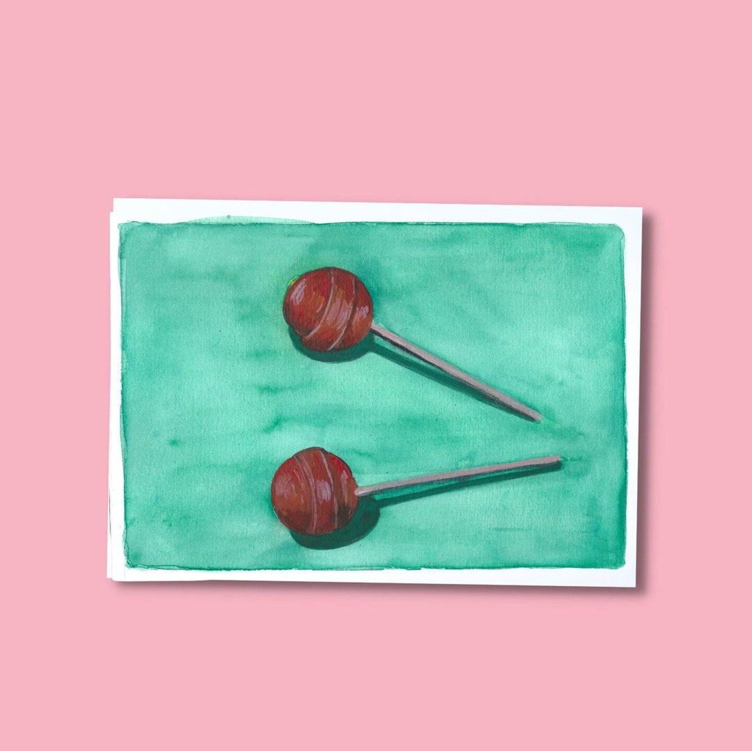 Lolly Aquarel Lolly Art Snoep Kunst Pop Art Lolly - Etsy