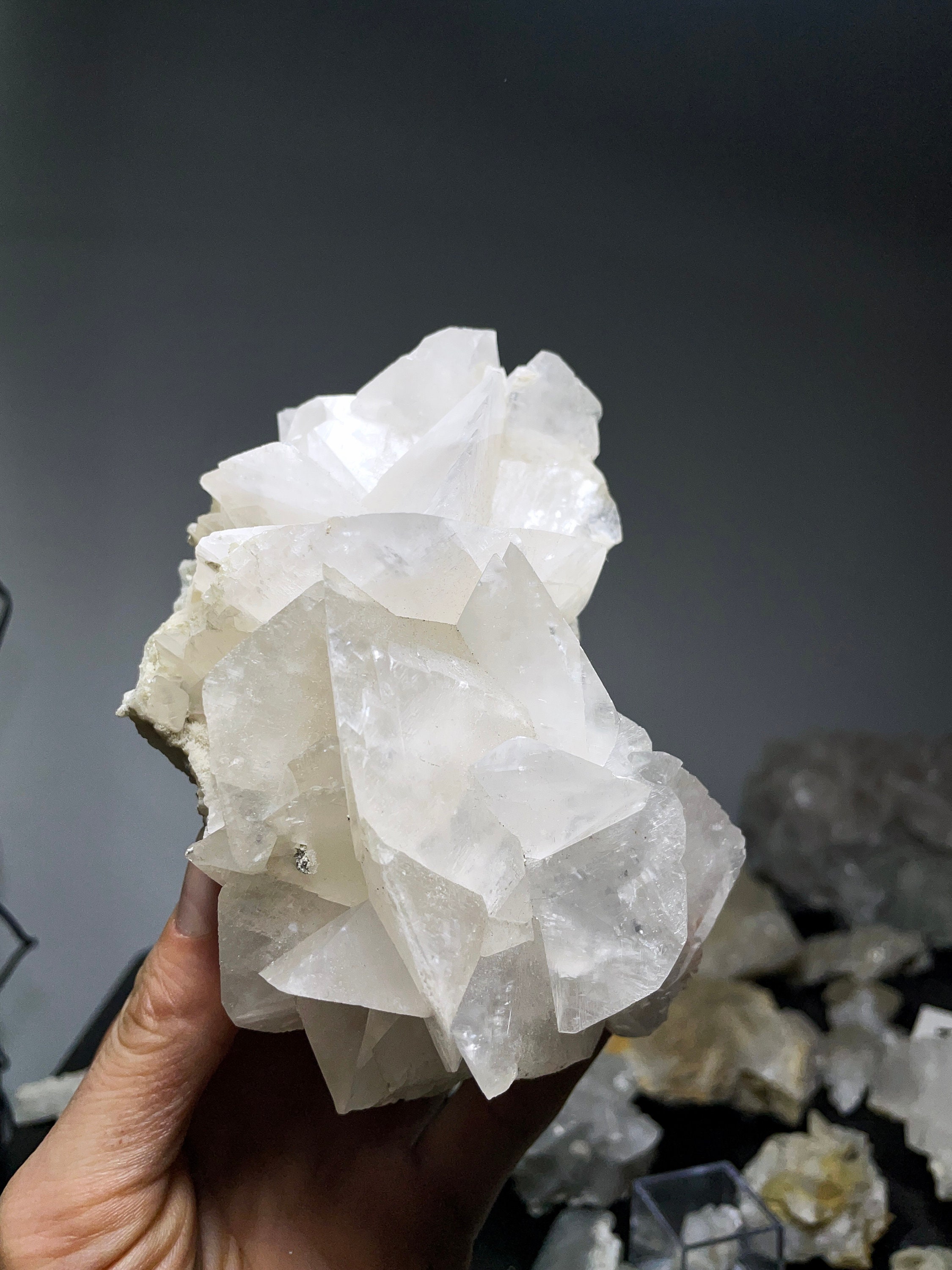 Amazing Wa Calcite Cluster With Aragonite - Etsy