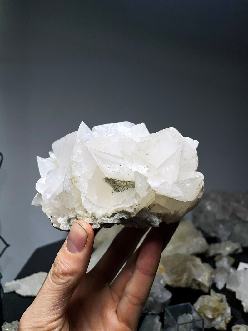 Amazing Wa Calcite Cluster With Aragonite - Etsy