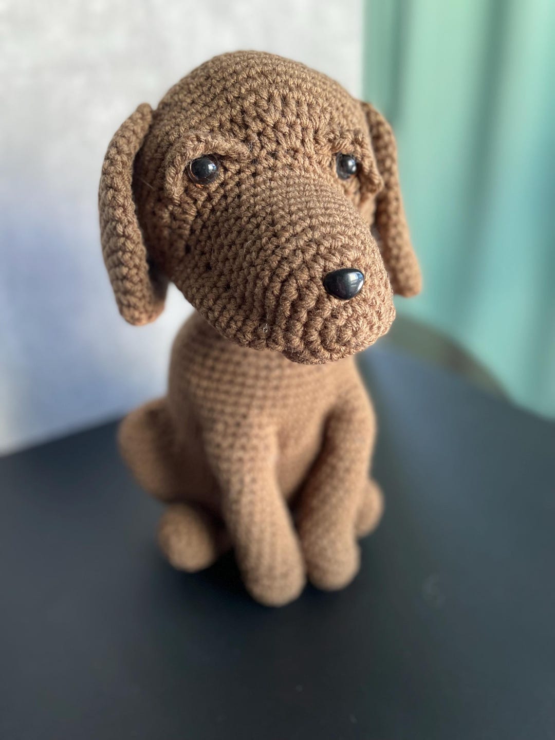 Handmade Crochet Labrador Retriever Dog Plushie - Etsy