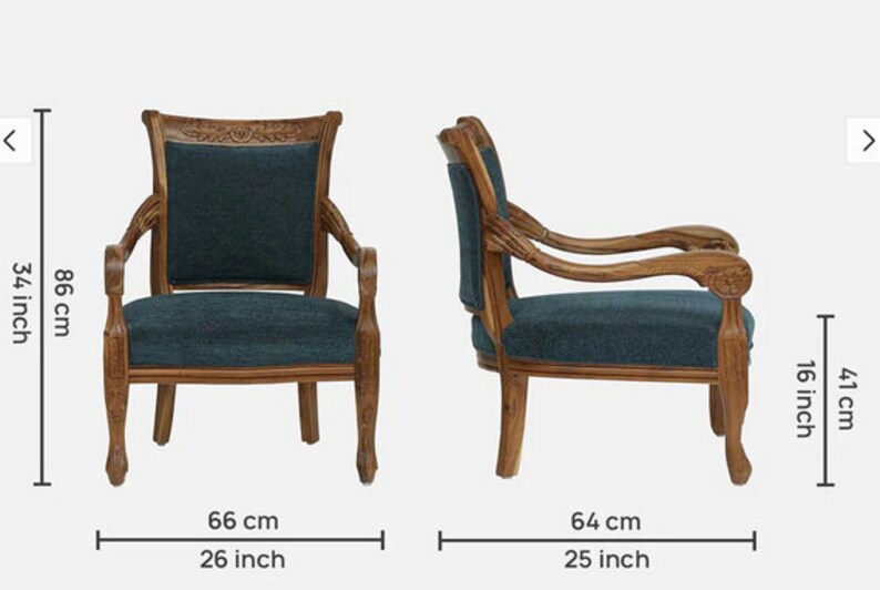 Wooden Carving Sultan Chair - Etsy