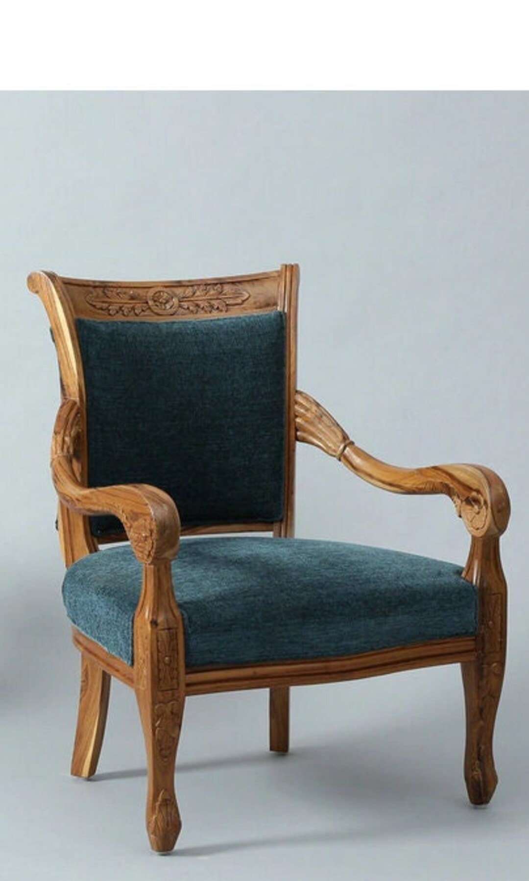 Wooden Carving Sultan Chair - Etsy