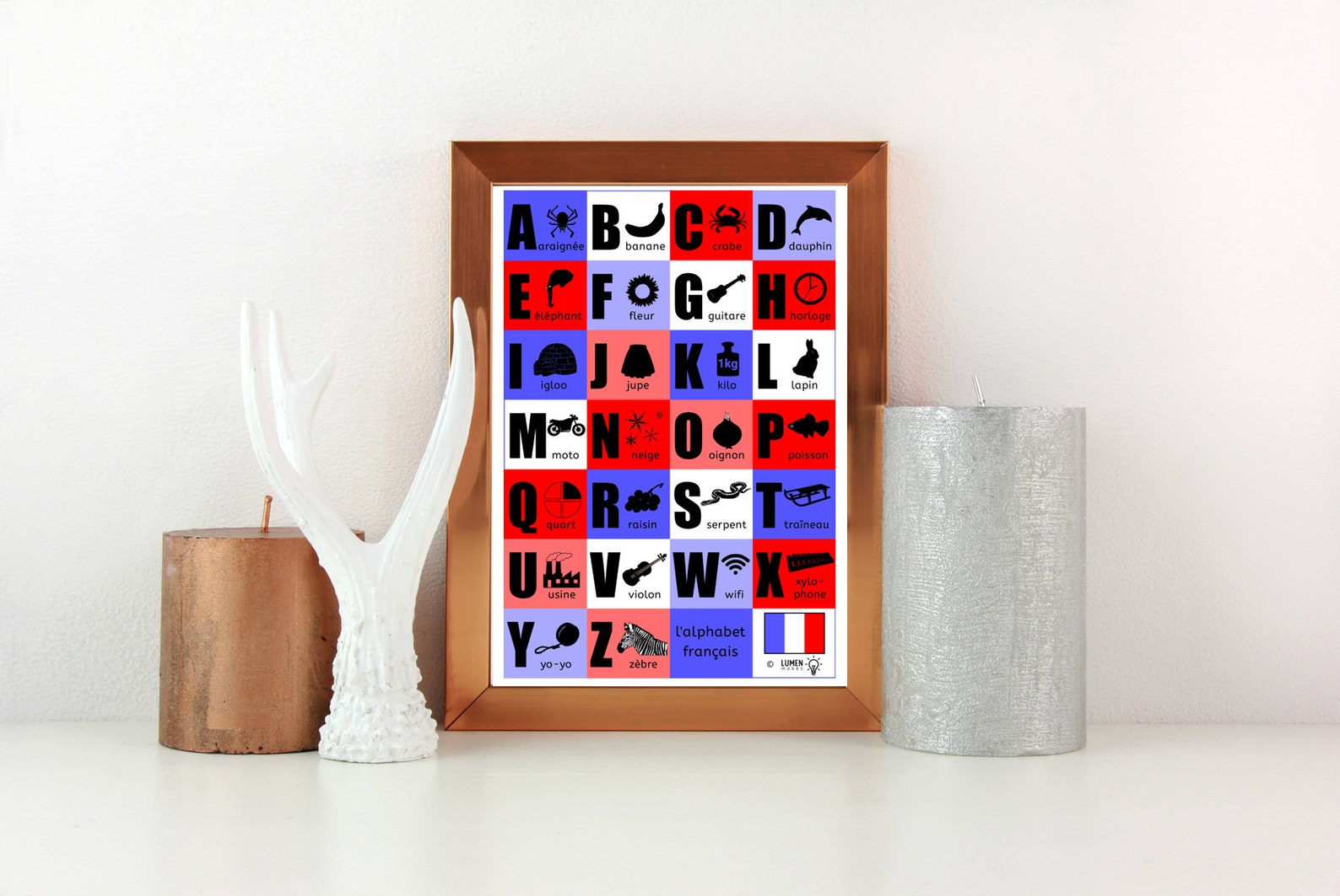 French Alphabet Posters to Download and Print - Etsy
