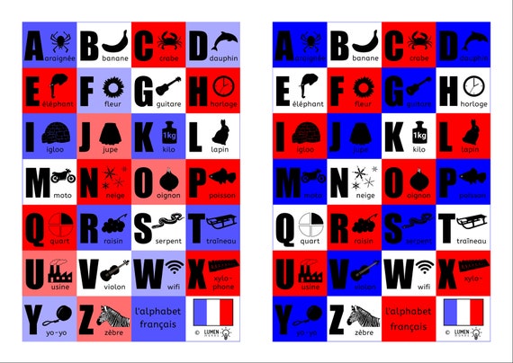 French Alphabet Posters to Download and Print - Etsy