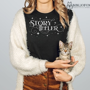 STORYTELLER, T-shirt for Author, Gift for Writer - Etsy