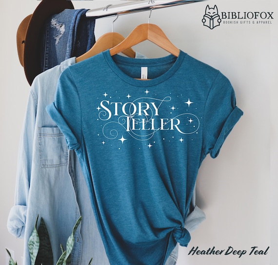 STORYTELLER T-shirt for Author Gift for Writer - Etsy