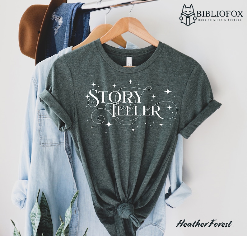 STORYTELLER, T-shirt for Author, Gift for Writer - Etsy
