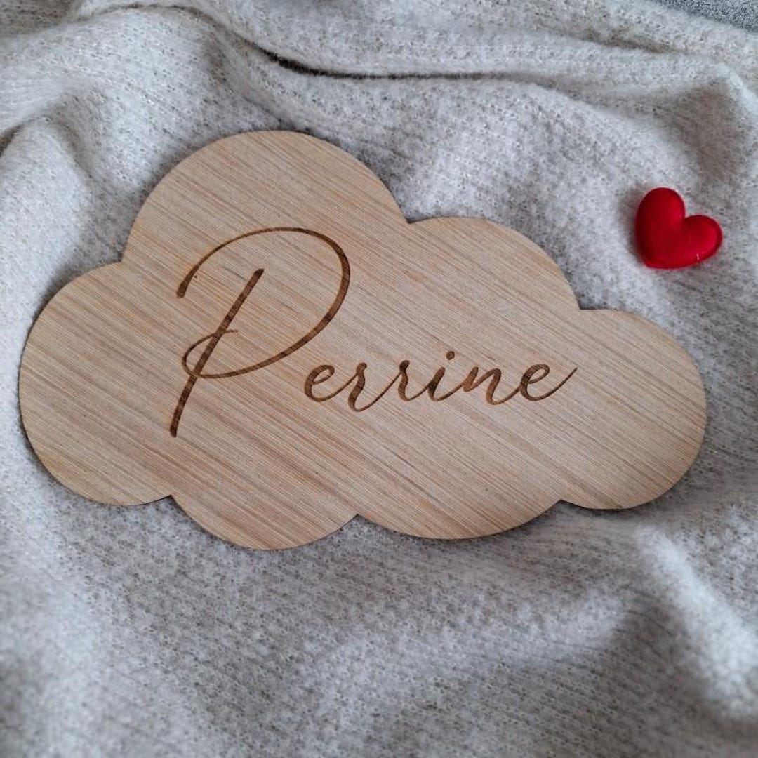 Wooden First Names to Personalize, Decorate a Child's or Baby's Room ...