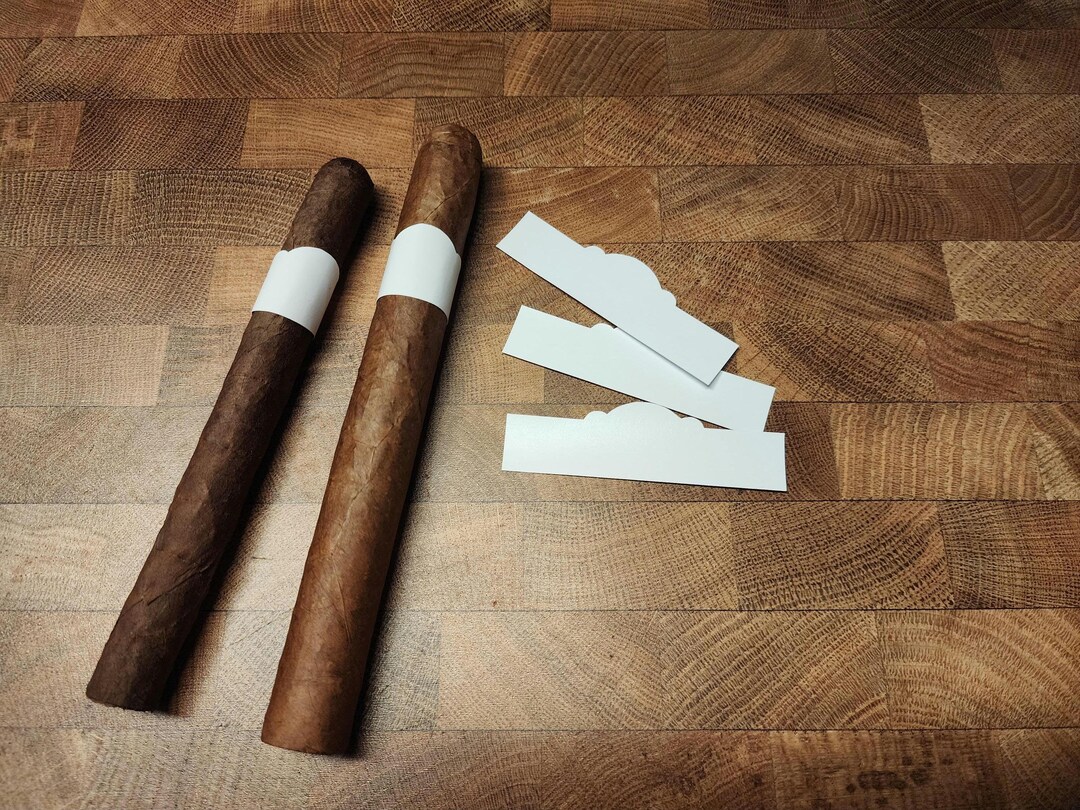 100 Blank Cigar Bands - Etsy