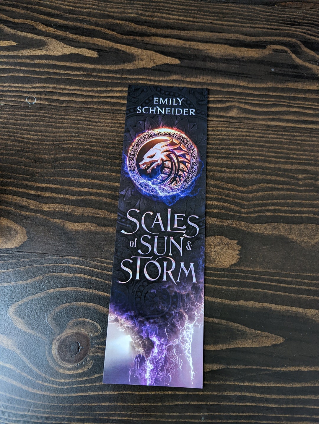 Bookmark | Scales of Sun & Storm - Etsy