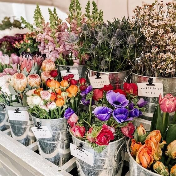 Flower Bar Kit/ DIY Flower Bouquet Station / Flower Cart/ - Etsy