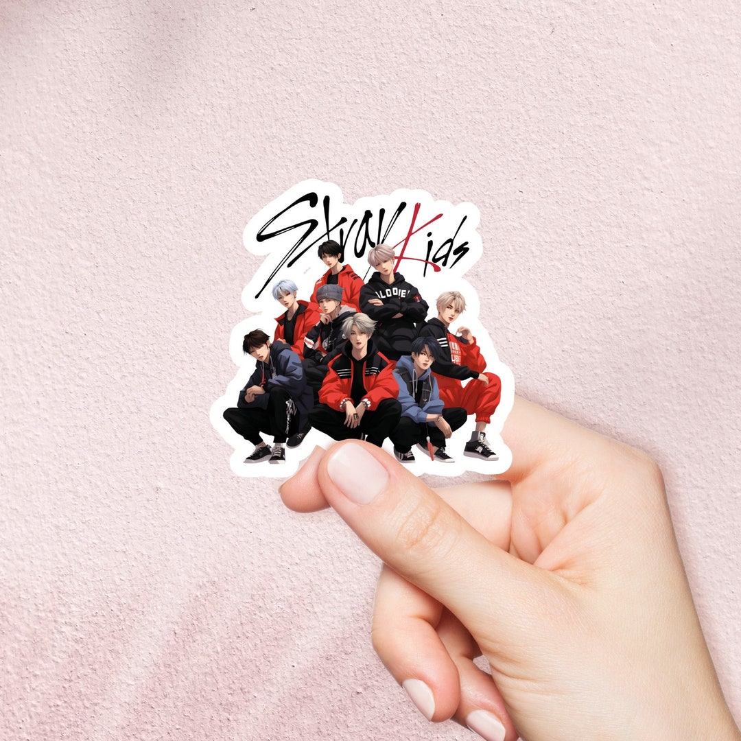 Stray Kids K-pop Boy Band High-definition Glossy Stickers, Perfect for ...
