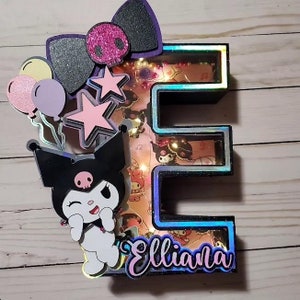 Kuromi 3D Letter/ Kuromi Decoration/ Kuromi Party/ Kuromi/ Kuromi Theme ...