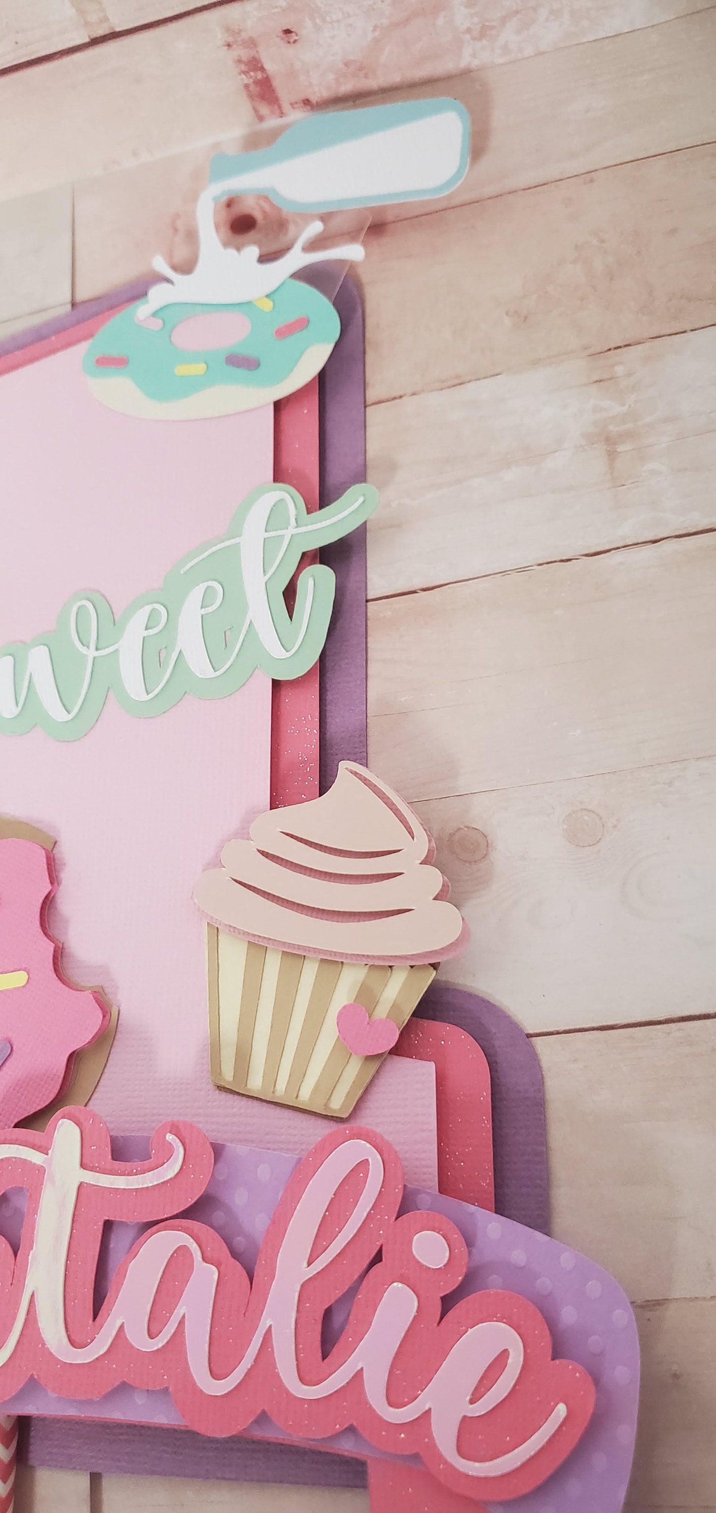 Sweet One Cake Topper| Donut Cake Topper| Sweet One Party| Cake Smash ...