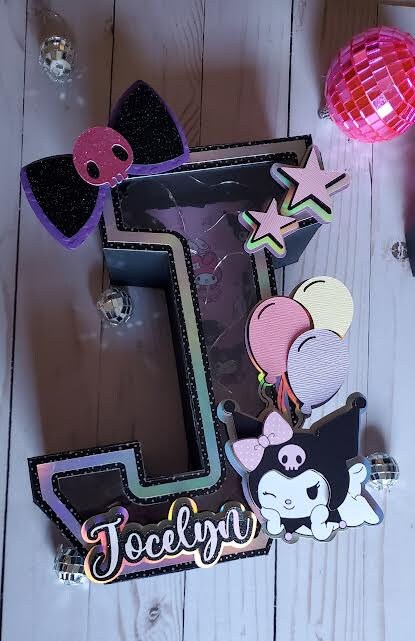 Kuromi 3D Letter/ Kuromi Decoration/ Kuromi Party/ Kuromi/ Kuromi Theme ...