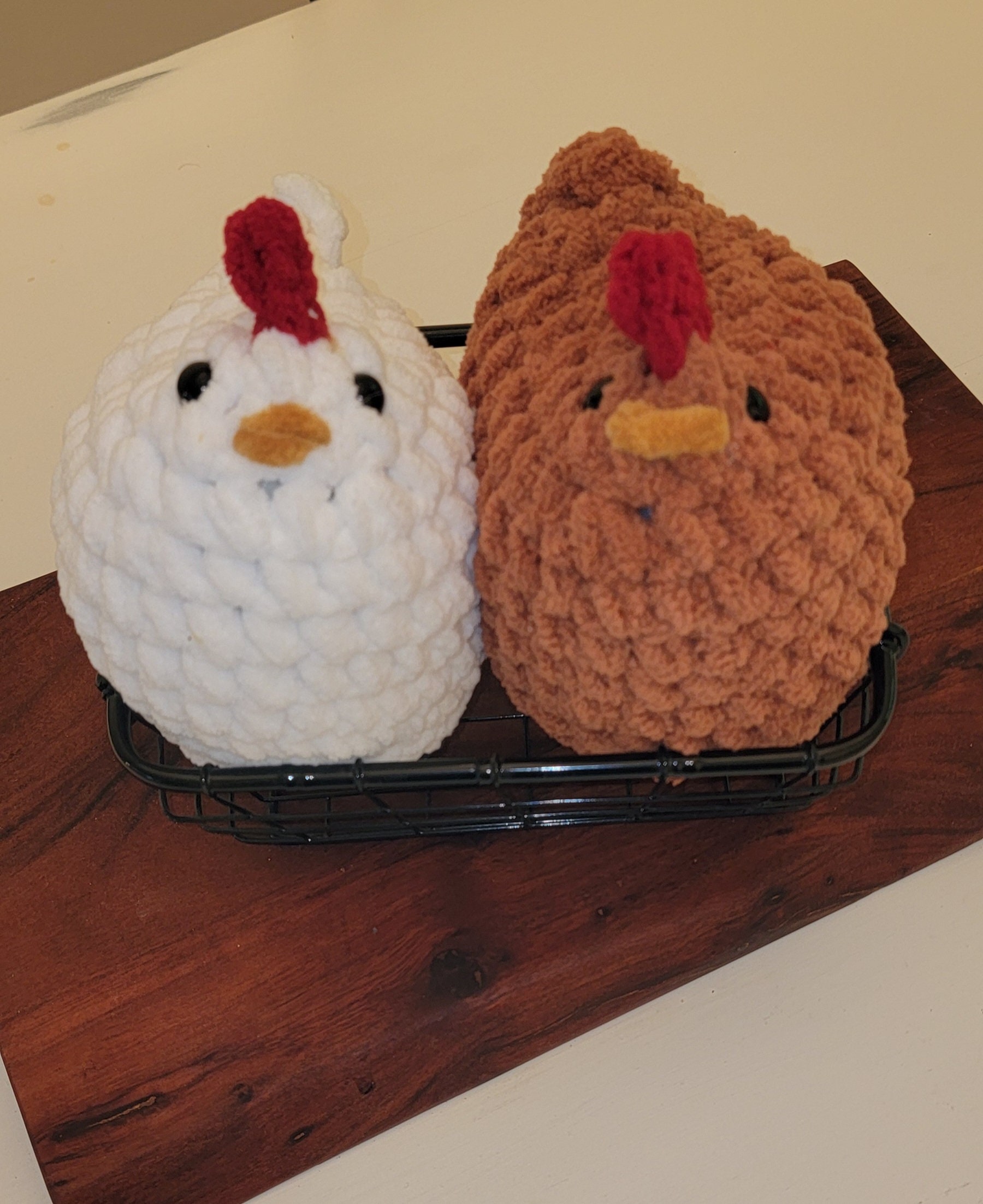 Crochet Chickens Stuffy - Etsy