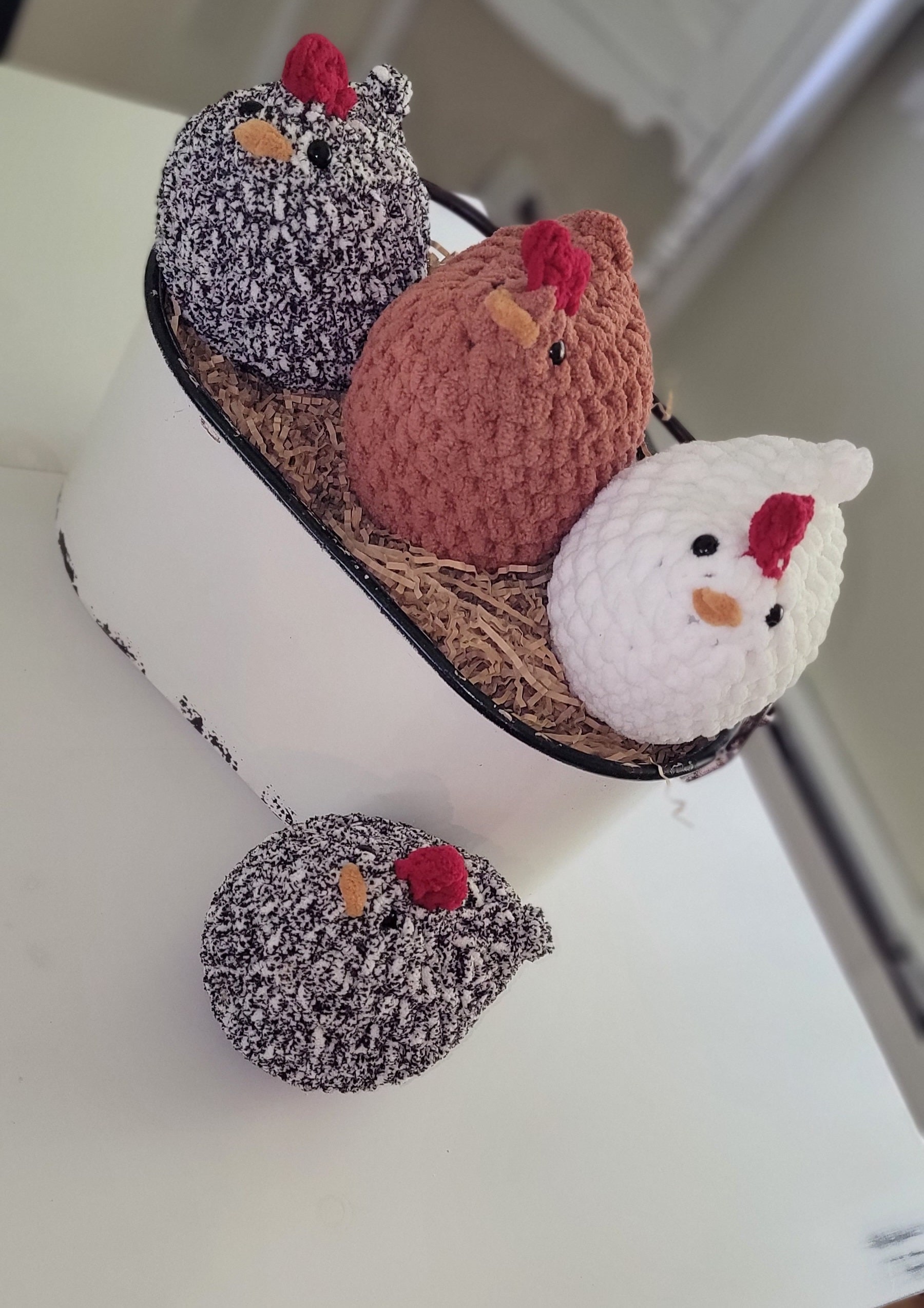 Crochet Chickens Stuffy - Etsy