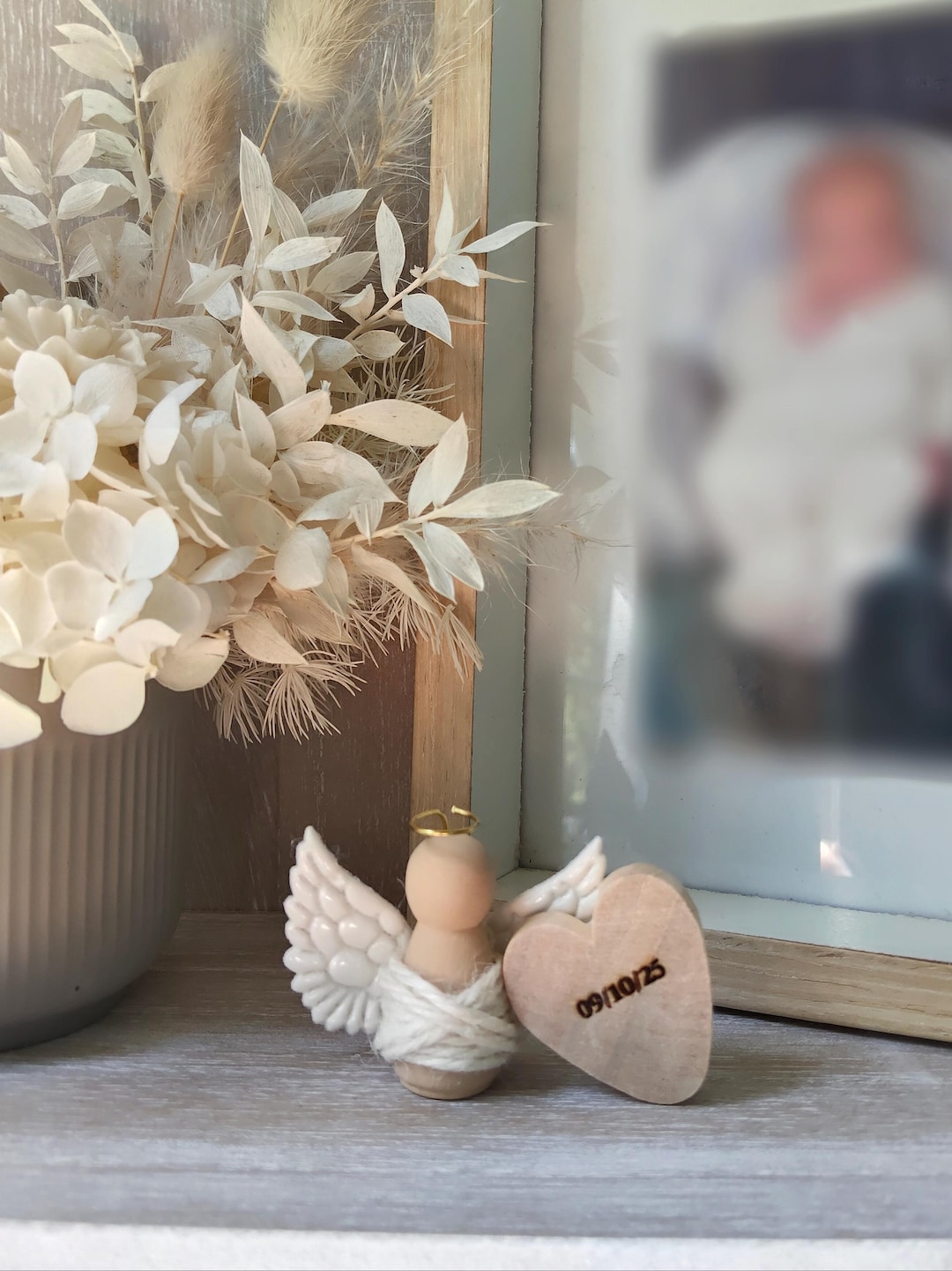 Angel Gift Box Set: Keepsake Décor With Custom Heart - Etsy