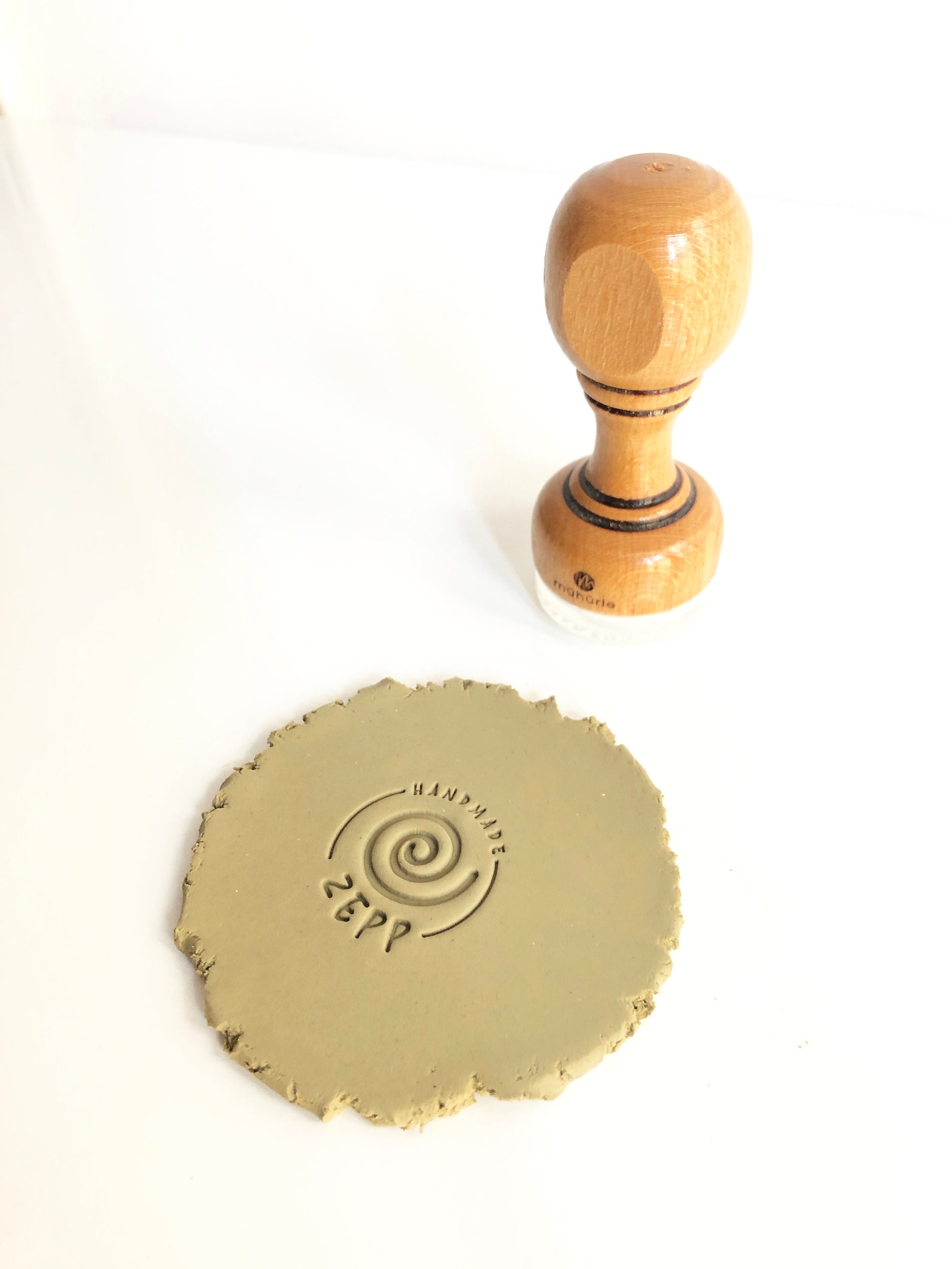 Ceramic Stamp Custom Soap Stamp Personalize Clay Stamp | Etsy