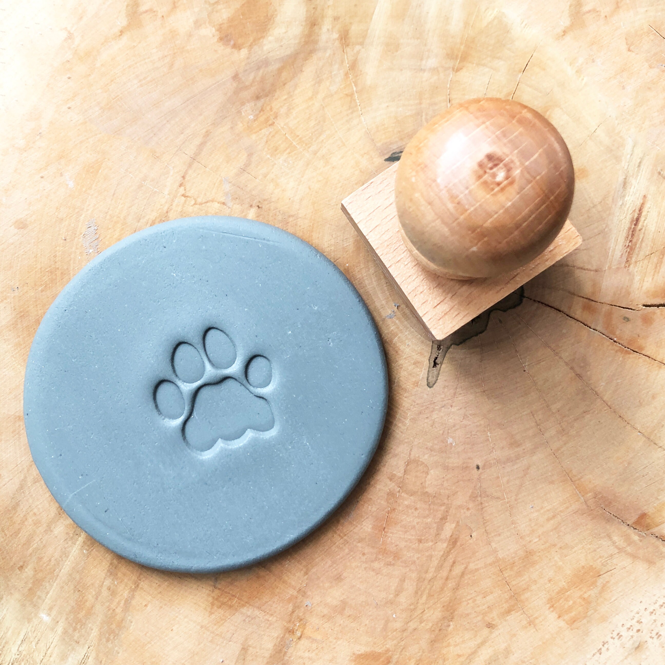 Paw, Cat's Claw Stamp for Clay, Custom Stamp for Pottery, Pottery Maker ...