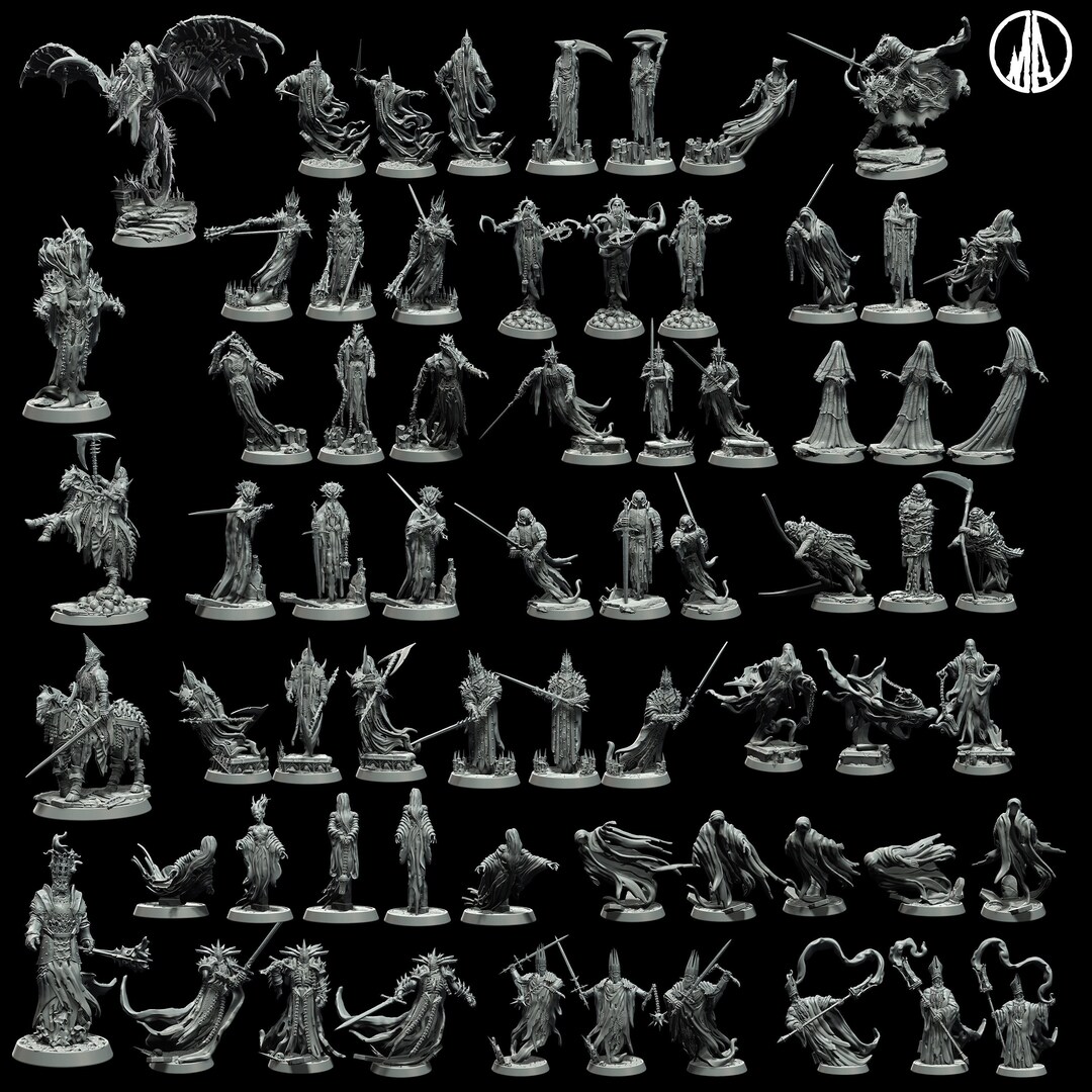 Lost Souls Geister Miniatur Für Wargaming Tabletop Grimdark Dnd ...