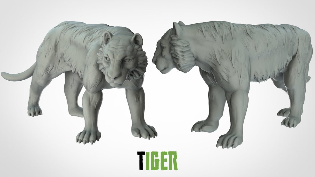 Tabletop 32mm Tiere Miniatur | Dnd | Tiger | Hund | Affe | Fuchs ...