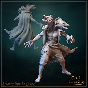 Undead Horde Miniatur Undead Horde Kapitän 35mm NPC 5 Optionen 3D Druck ...