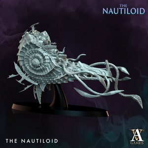 The Nautiloid Tabletop Miniatur Mind Flayer Massive Extraplanar Ship ...