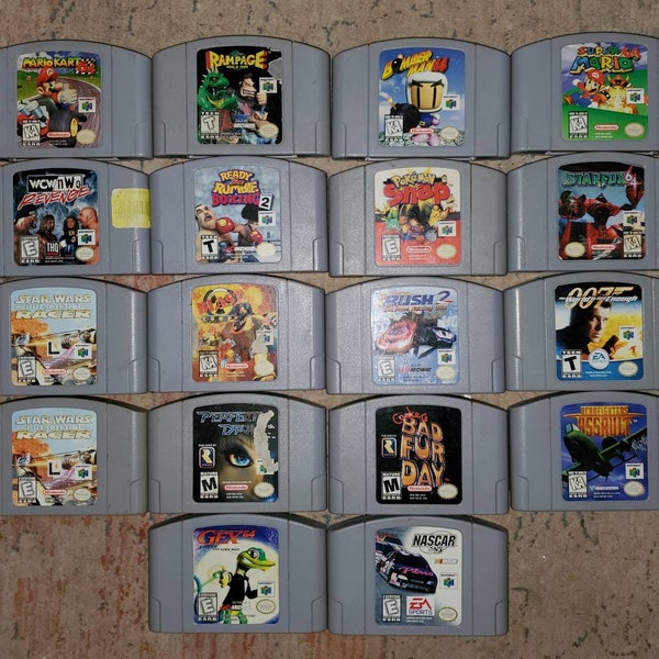 Nintendo 64 - Etsy