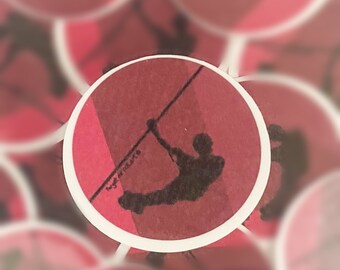 Zip Line Stickers - Etsy