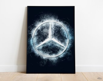 Mercedes Benz Logo | Etsy