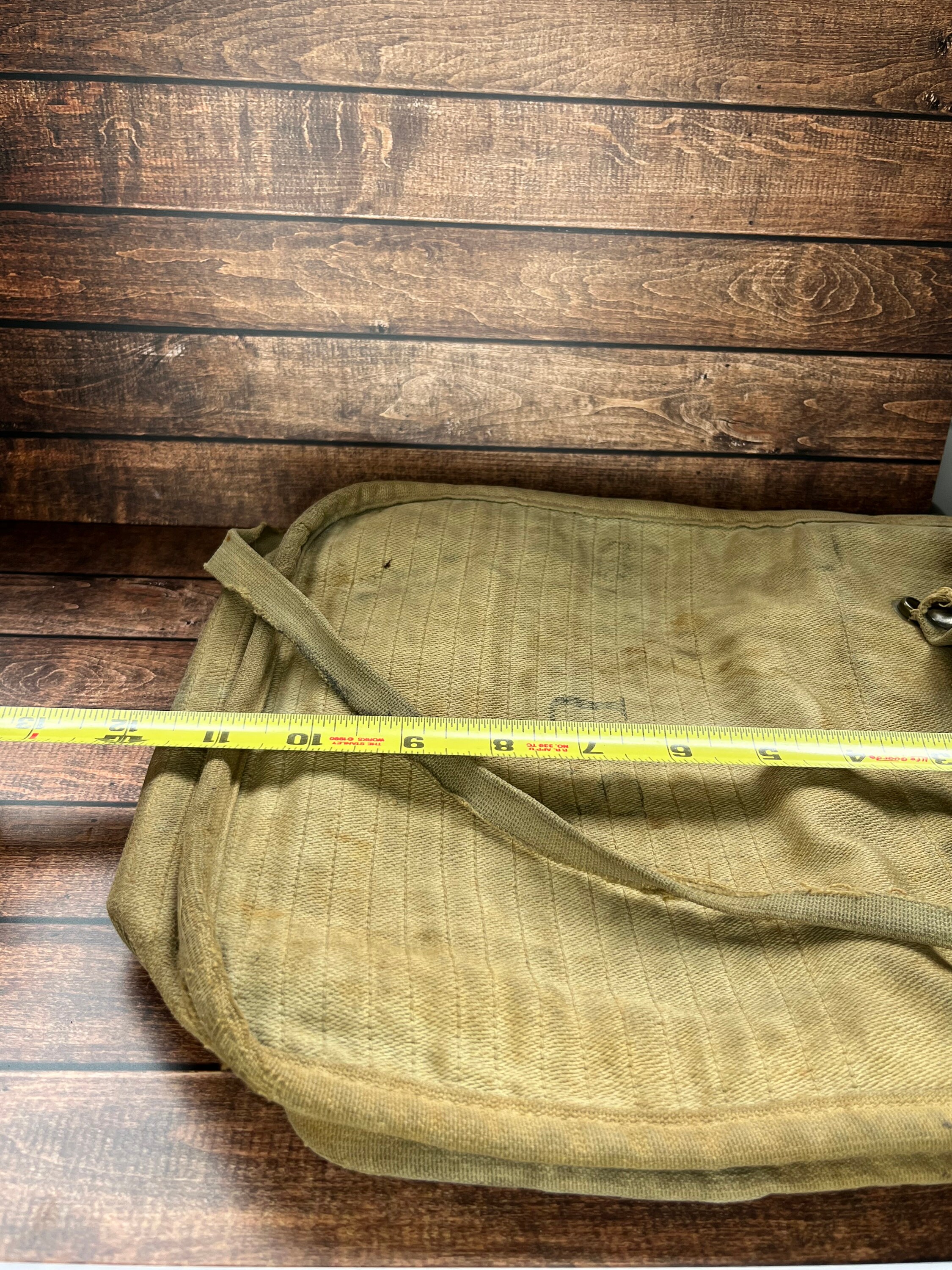 Antique Military Grenade Bag Marked U.S. - Field Wear - Weathered ...
