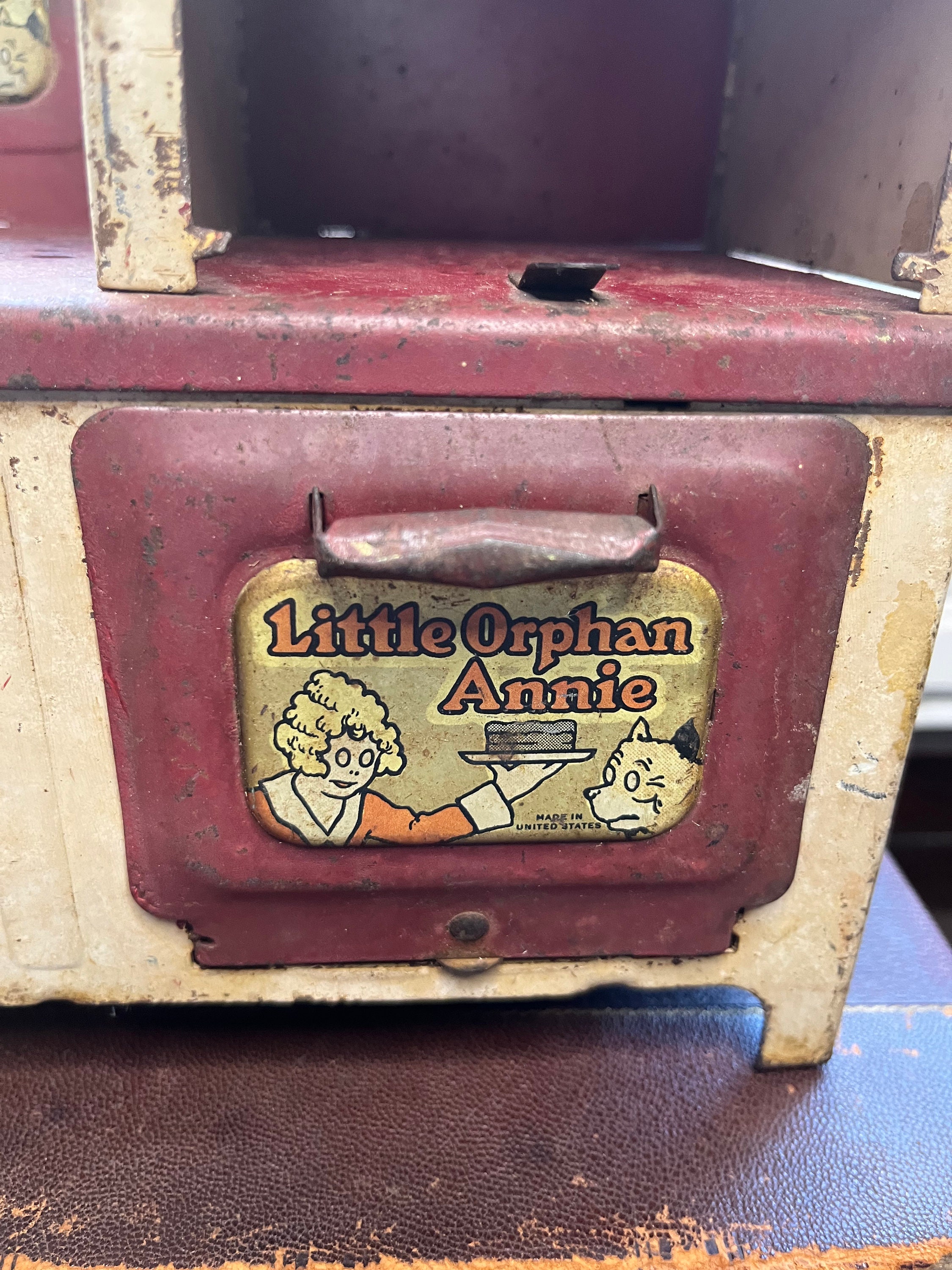Little Orphan Annie Vintage Tin Toy Stove - Etsy
