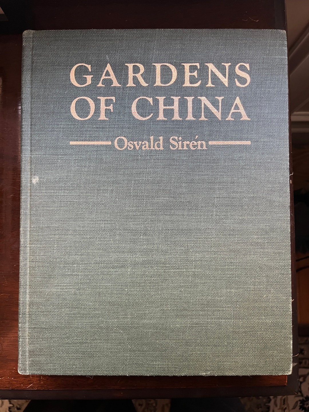 Gardens of China - Osvald Siren - First Edition - Ronald Press - 1949 ...