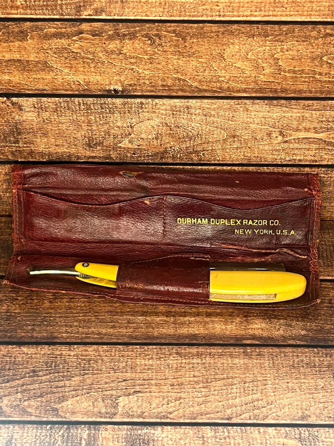 Durham Duplex Straight Razor - Bakelite Handle - Gifts for Dad ...