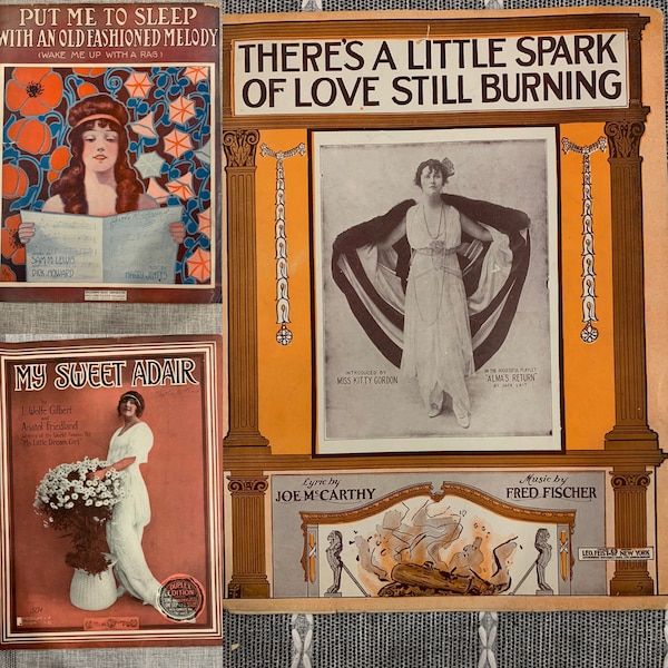 Sheet Music Cover - Etsy