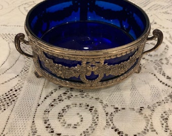 Antique Silver Candy Dish | Etsy