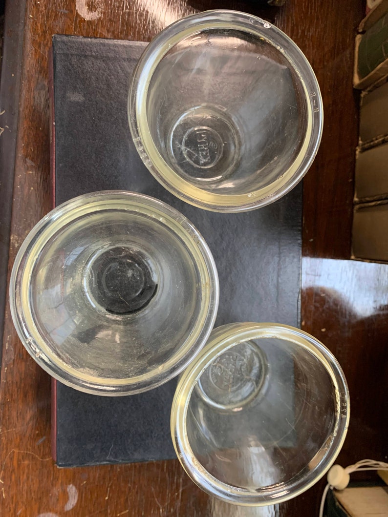 Pyrex Ramekins - Pudding Cups - Custard Cups - Antique and Vintage ...