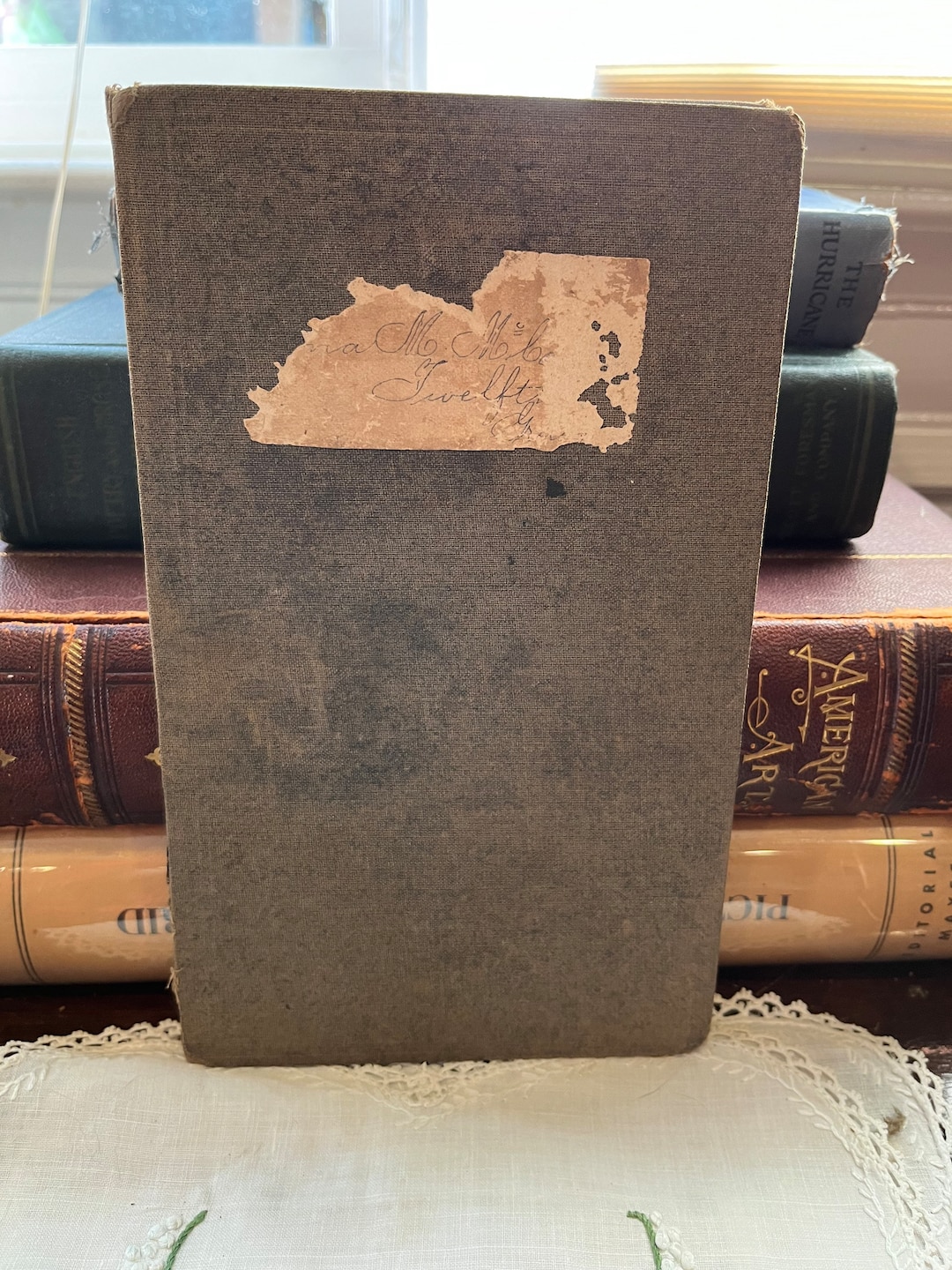 Mineral Slate Notebook - 1800s - Antique School Slate - Contains ...