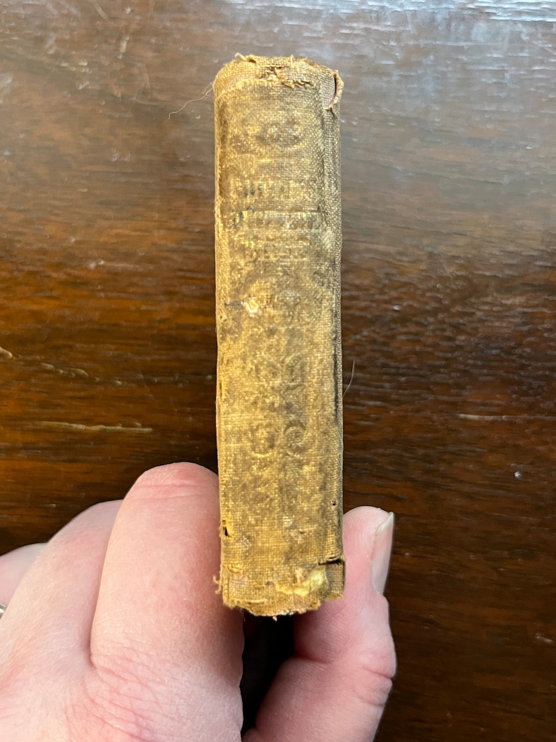 Antique Child’s Illustrated Bible - Mini Book - 1800s - Rare Book ...