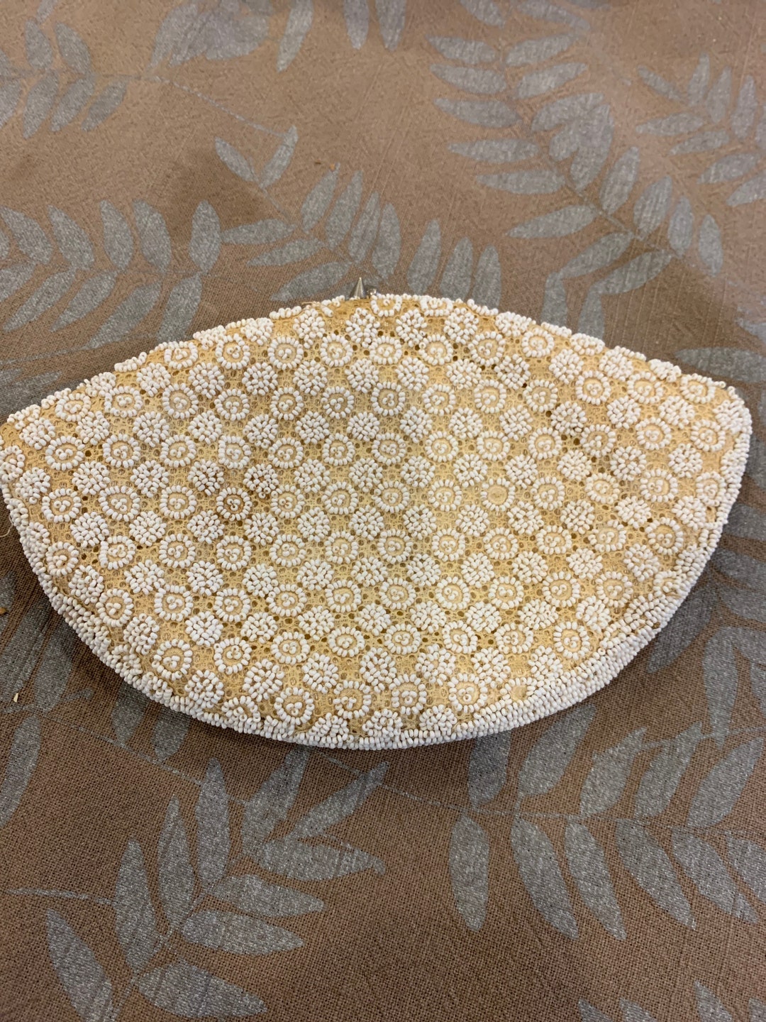 Vintage Beaded Finger Loop Clutch Made in Belgium - Etsy