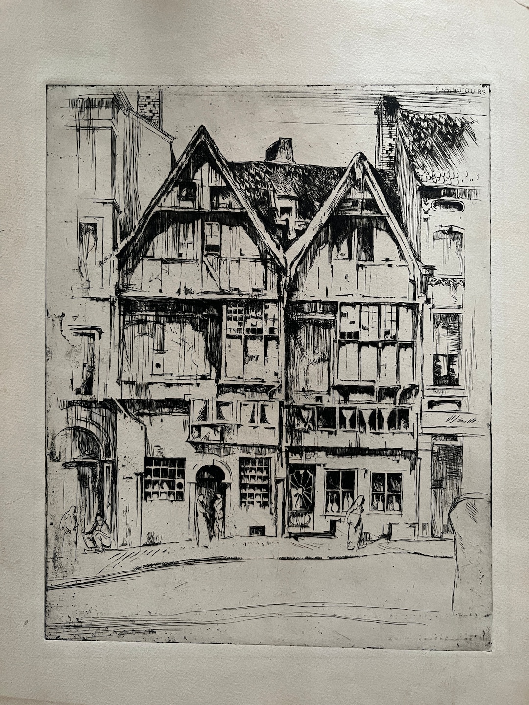 Earl Horter - Tours Etching/engraving - Listed and Notable Artist ...
