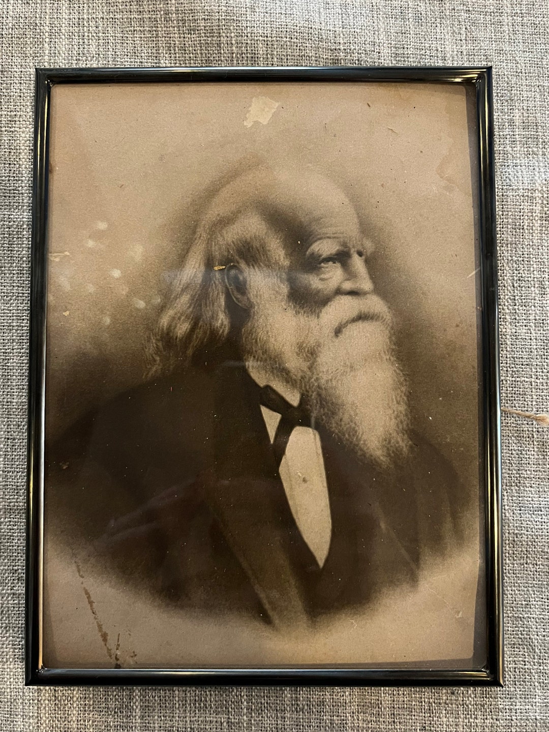 Antique Litho Photo - Taber Prang Art Company - Poet Bryant - Etsy