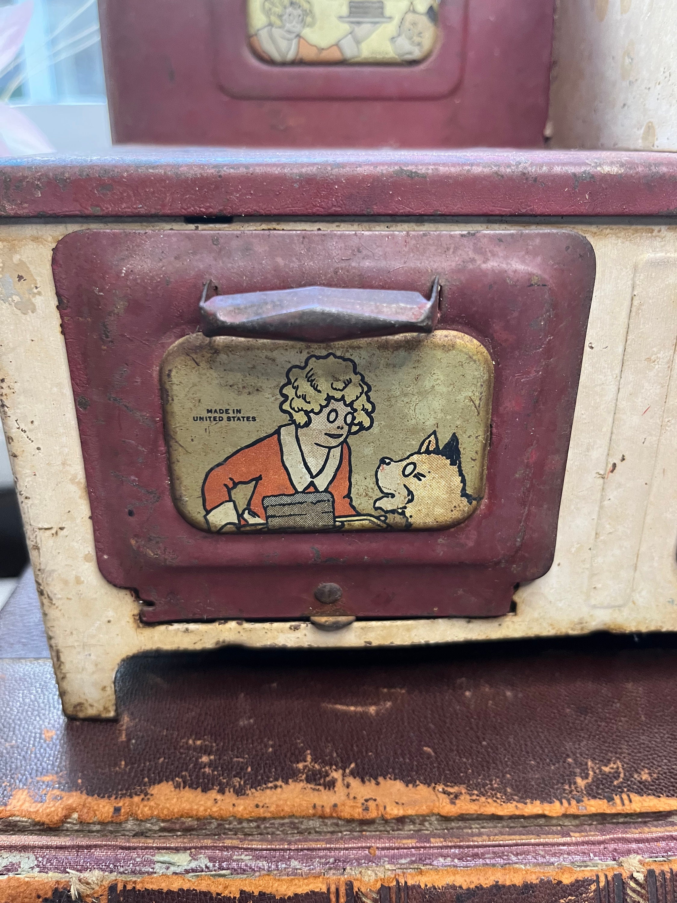 Little Orphan Annie Vintage Tin Toy Stove - Etsy