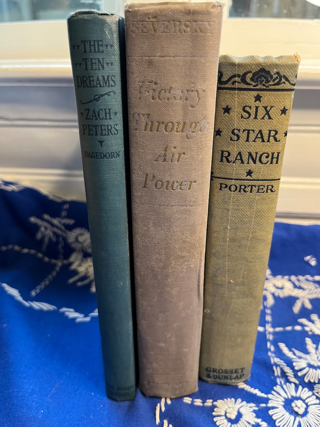 Vintage Blue Book Stack - Rare Titles - Unusual Books - Etsy
